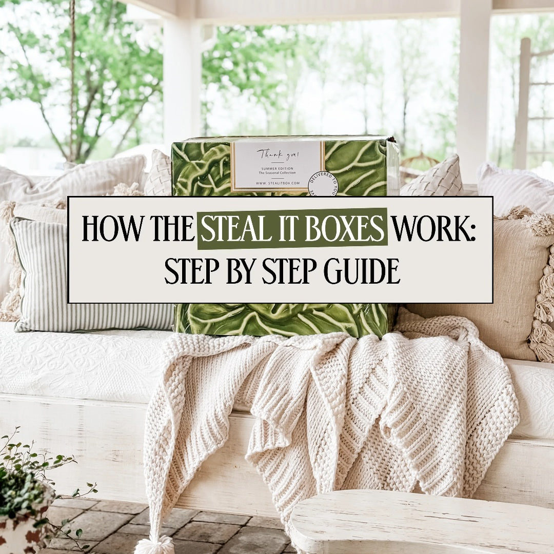 How the Steal It Boxes Work: Step by Step Guide - Decor Steals