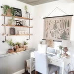 Industrial Three-Tiered Open Shelving System - Decor Steals