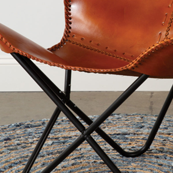 Handmade Leather Chair - Decor Steals