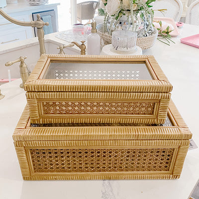 Rattan Trunks - Default Title - Decor Steals