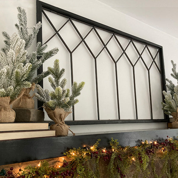 Cathedral Window Frame, Metal, Huge Size, Wall Decor - Default Title ...