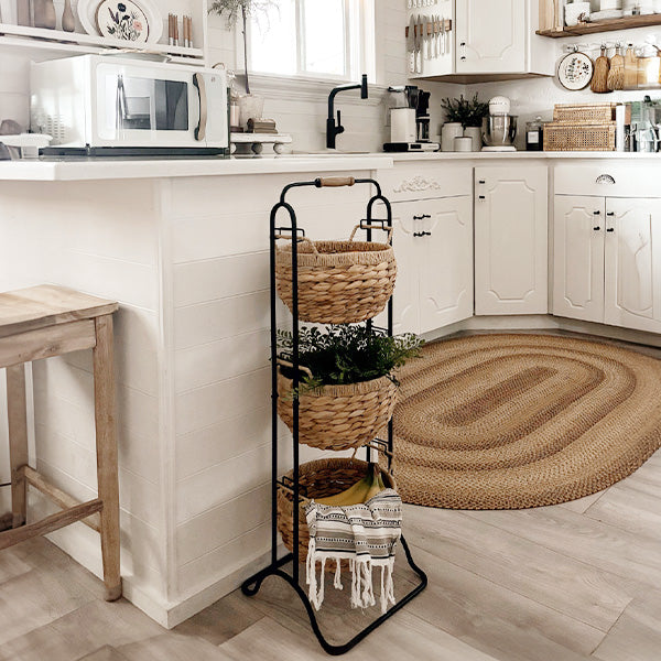 3 Tier Basket Stand - Decor Steals