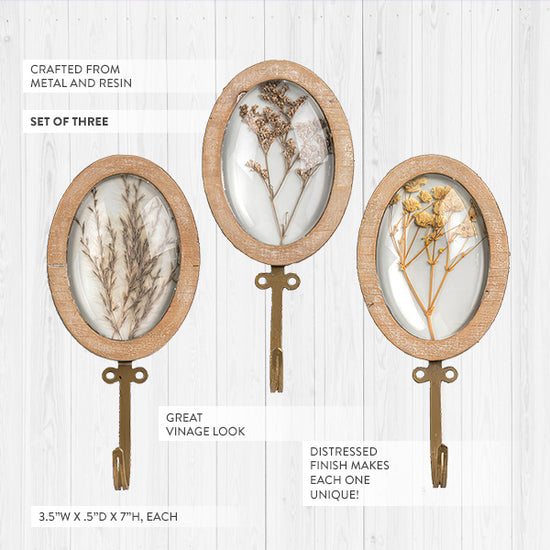 Flower Wall Hanging Hooks - Decor Steals