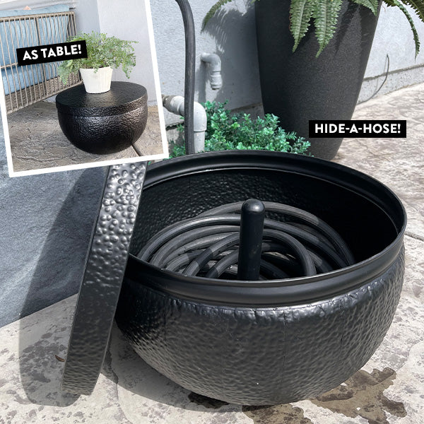 Hose Pot with Lid - Decor Steals