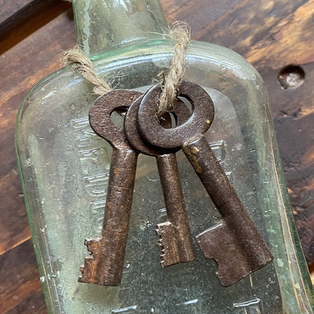 Found Antique Iron Keys - Default Title - Decor Steals