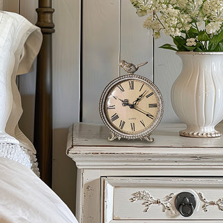 Perched Songbird Tabletop Clock - Decor Steals