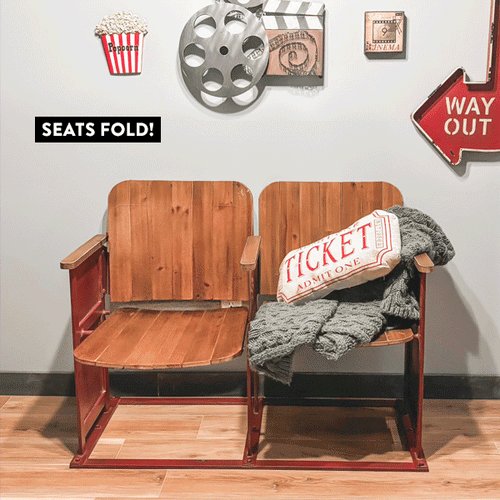 Foldable Movie Theater Seats - Default Title - Decor Steals