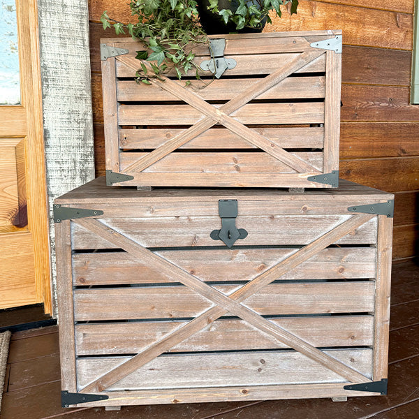 Wooden Chest - Decor Steals
