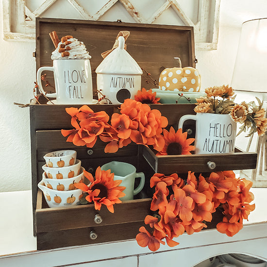 Mid-Century Wood Machinist Chest - Decor Steals