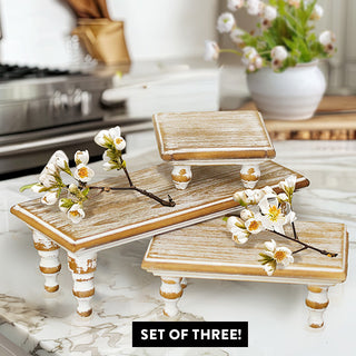 Wood Risers - Decor Steals