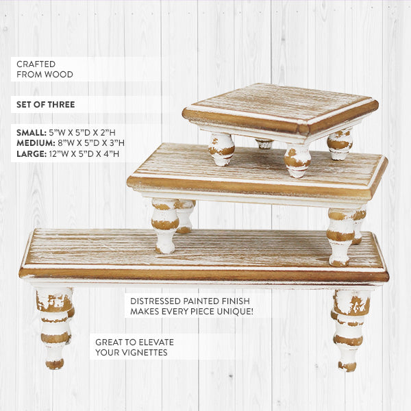 Wood Risers - Decor Steals