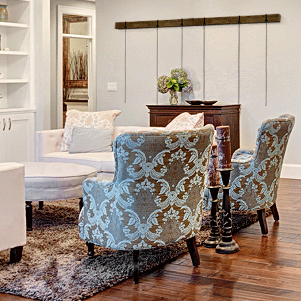 DIY Hanging Gallery Wall Rail, Set of 2 - Decor Steals