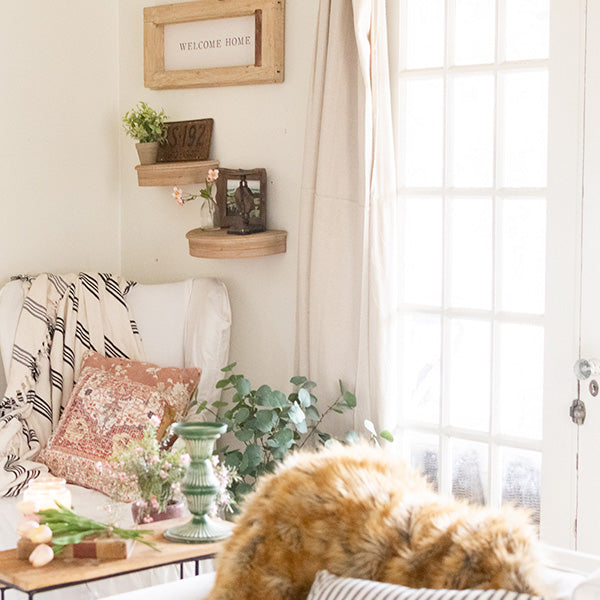 Half Moon Floating Shelves, Set of 2 - Decor Steals