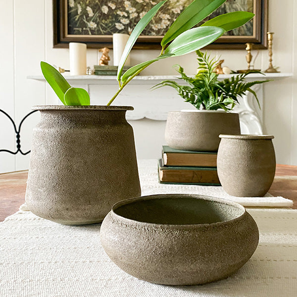 Terra Cotta Inspired Pots, Set of 4 - Decor Steals