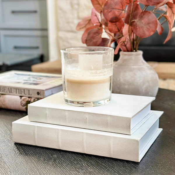 Linen Storage Book Boxes, Set of Two - Decor Steals