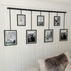 Gallery Wall Photo Rail with Frames - Decor Steals