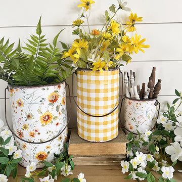 Metal Pails - Decor Steals