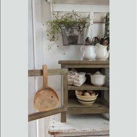 Rustic Tabletop Pie Safe Cabinet - Decor Steals