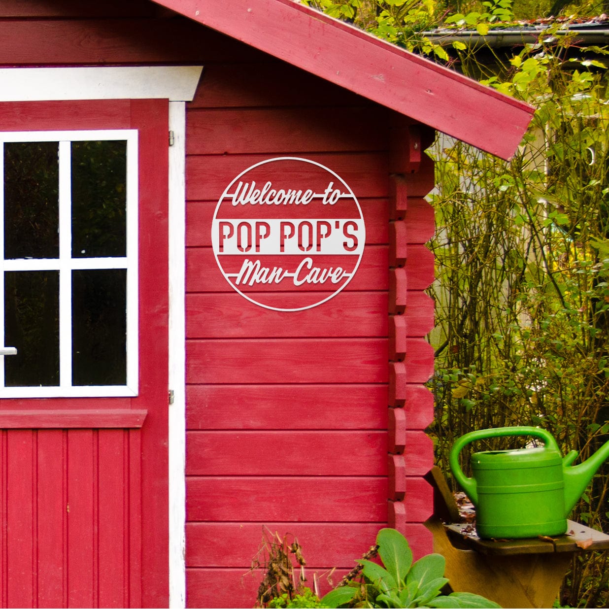 Vintage Circle Signs - Personalized Decorative Garage or Workshop Sign ...