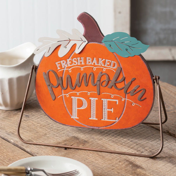 Fresh Baked Pumpkin Pie Sign - Decor Steals