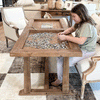 Hidden Storage Puzzle Dining Table - Decor Steals