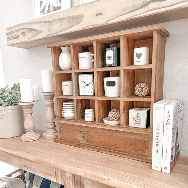 Wood Cubby Unit - Decor Steals