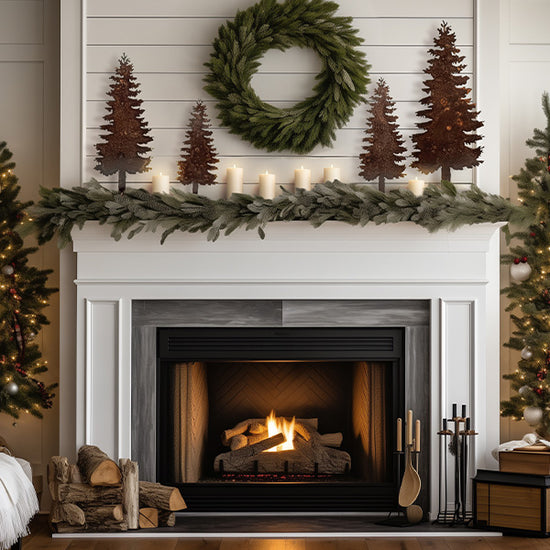 Metal Christmas Trees - Decor Steals