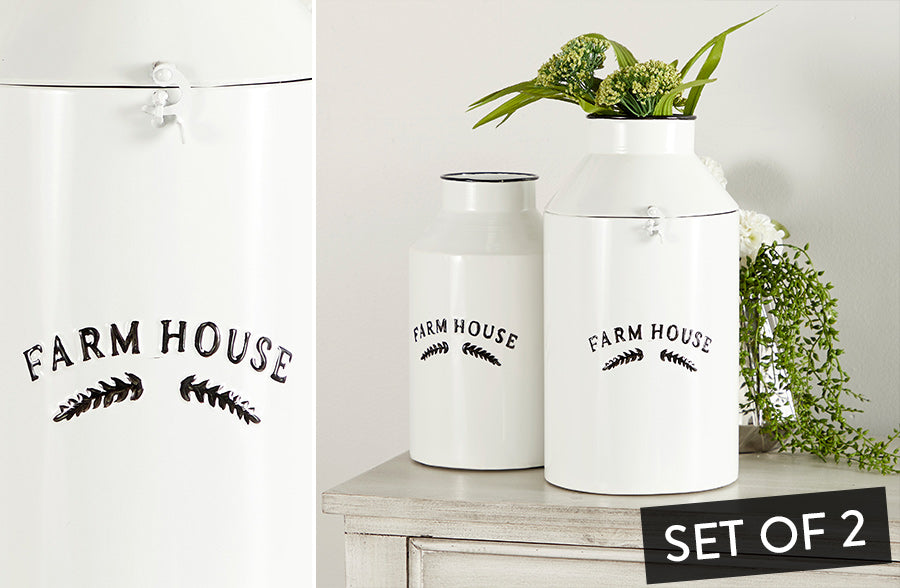 Farmhouse Milk Jug – Decor Steals
