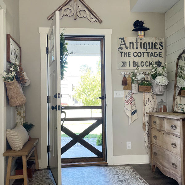 Pivoting European Vintage Caged Wall Sconce, Set of 2 - Decor Steals