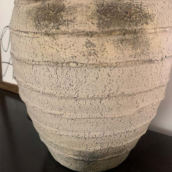 HUGE Hand Made Textured Vase - Decor Steals