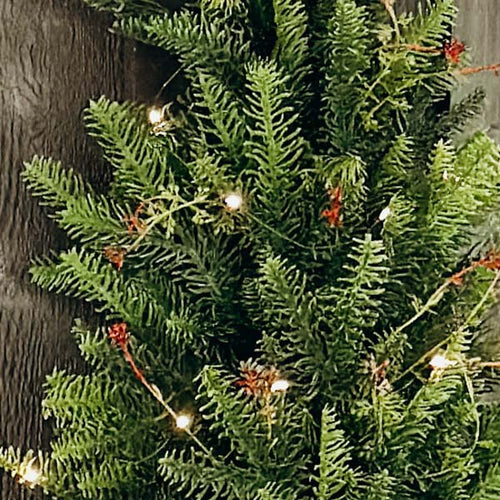 Pre-Lit LED Door Christmas Tree - Decor Steals