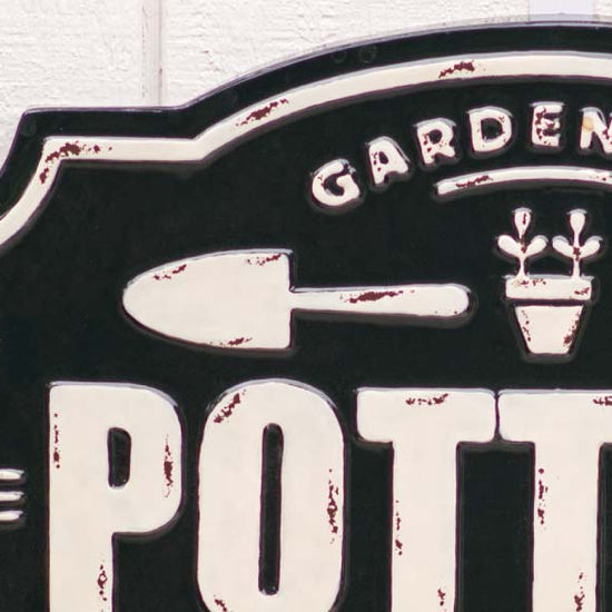 Potting Shed Sign | Metal Potting Shed Sign - Default Title - Decor Steals
