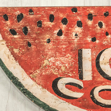 Watermelon Sign | Ice Cold Watermelon Sign - Decor Steals