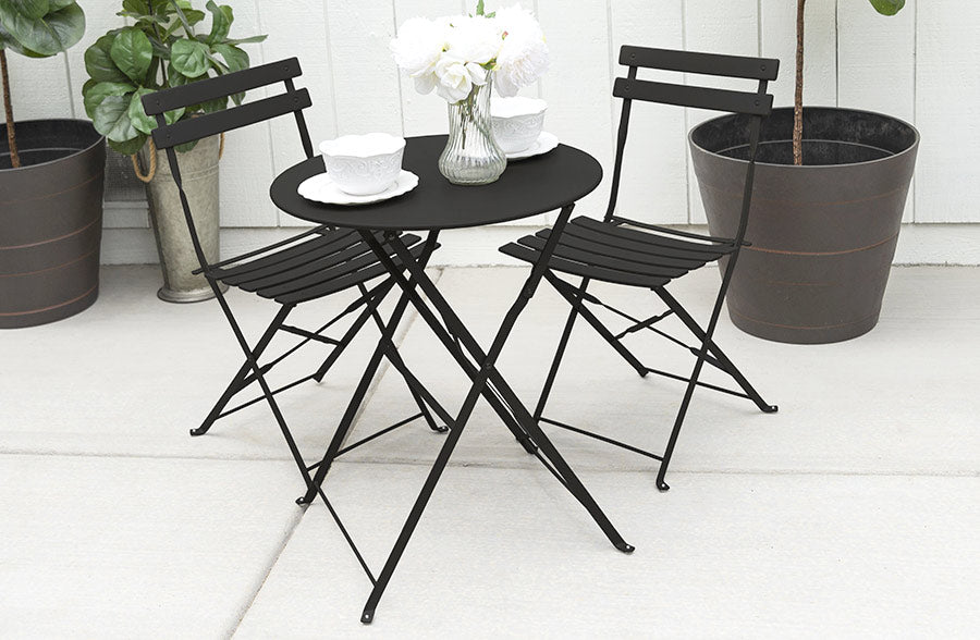 Metal Bistro Table Set – Decor Steals